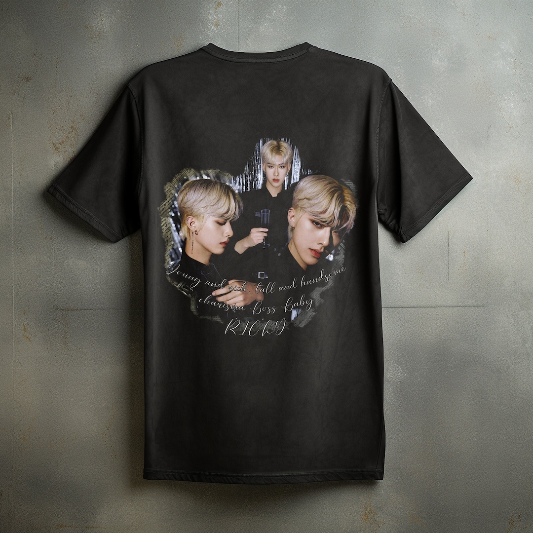 ZB1 Ricky Tshirt Baby Boss Ricky ZB1 Zerobaseone Shirt Ricky - Etsy