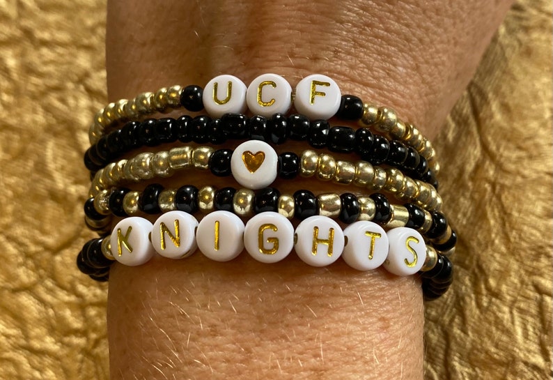 UCF Bracelets | UCF Jewelry | University of Central Florida | Bead ...