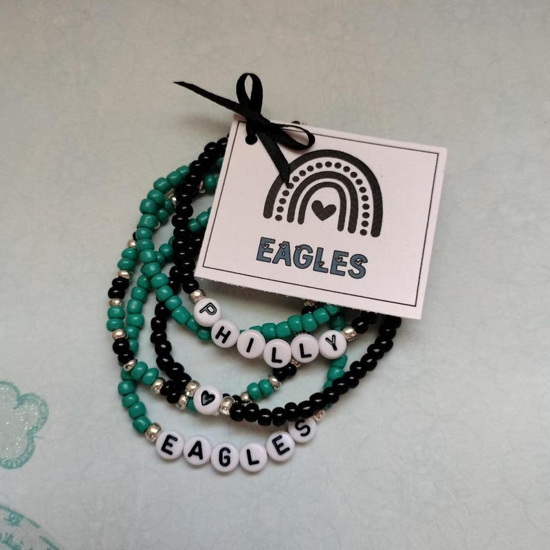 Philadelphia Eagles Beads - Etsy