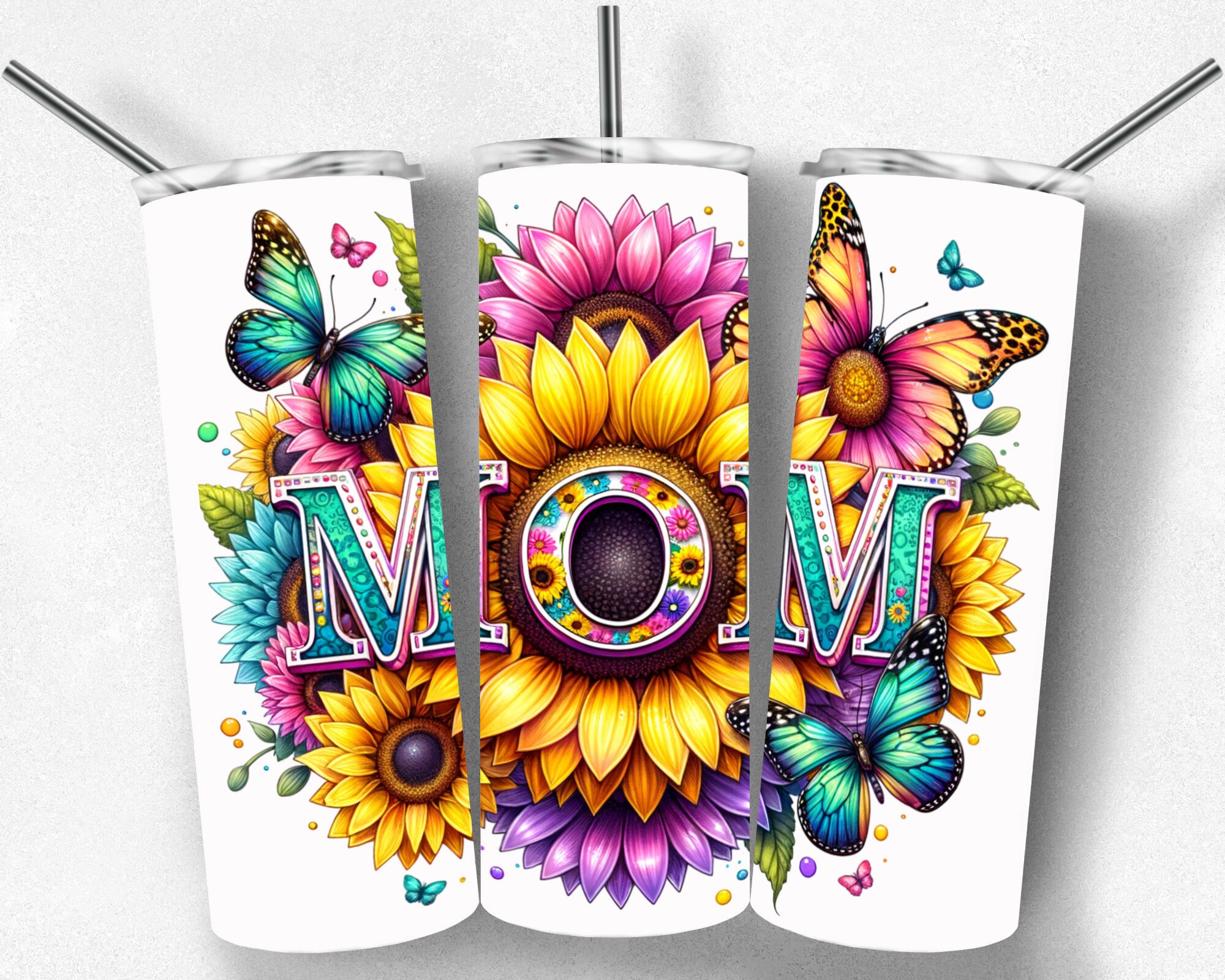 Mom Tumbler Wrap Mothers Day 20 Oz Skinny Tumbler Wrap Sublimation