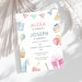 Editable Joint Birthday Invitation Template: Sibling Celebration (PDF ...