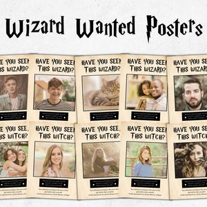 Harrypotter Wanted Posters - Etsy