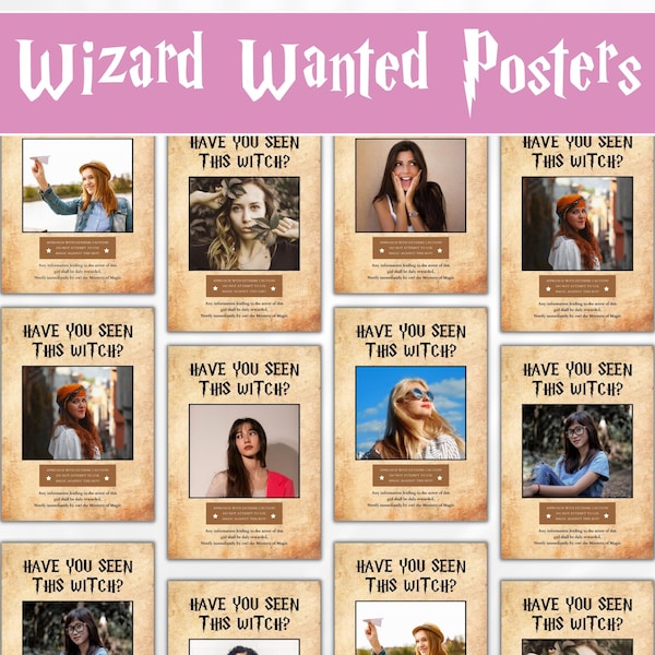 Harrypotter Wanted Posters - Etsy