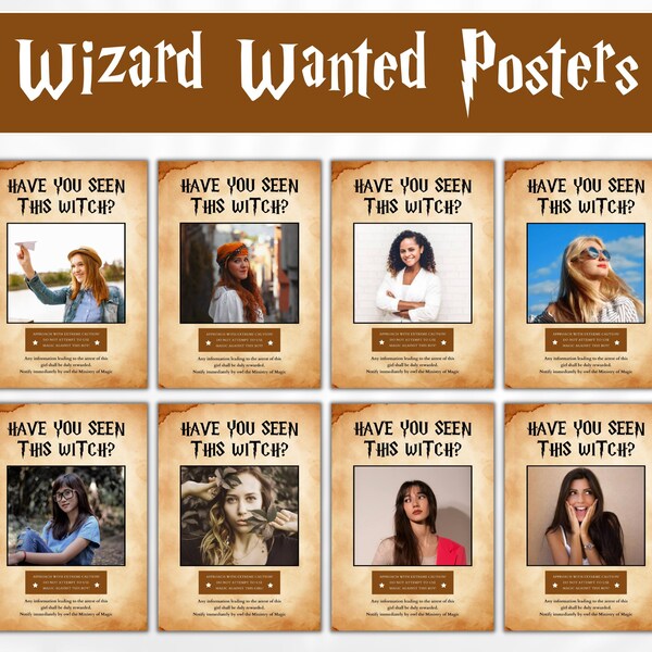 Harrypotter Wanted Posters - Etsy