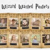 Wizard Wanted Poster Photo Booth Prop: Halloween Party (digital ...