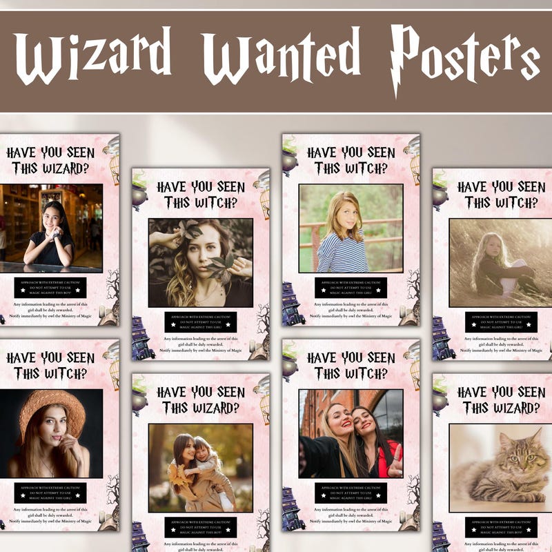 Harrypotter Wanted Posters - Etsy