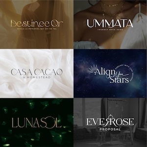 I Will Create Initial Logo | Elegant Hand-drawn Monogram Design ...