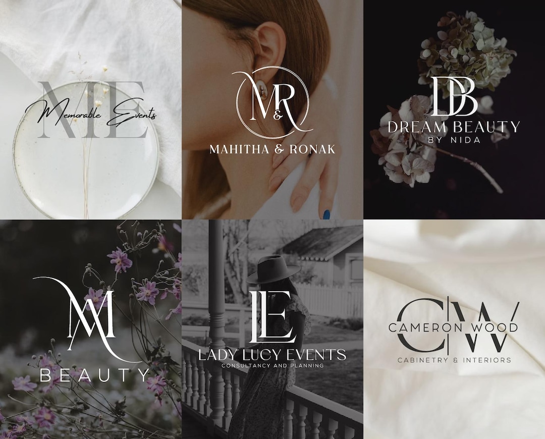 I Will Create Initial Logo | Elegant Hand-drawn Monogram Design ...
