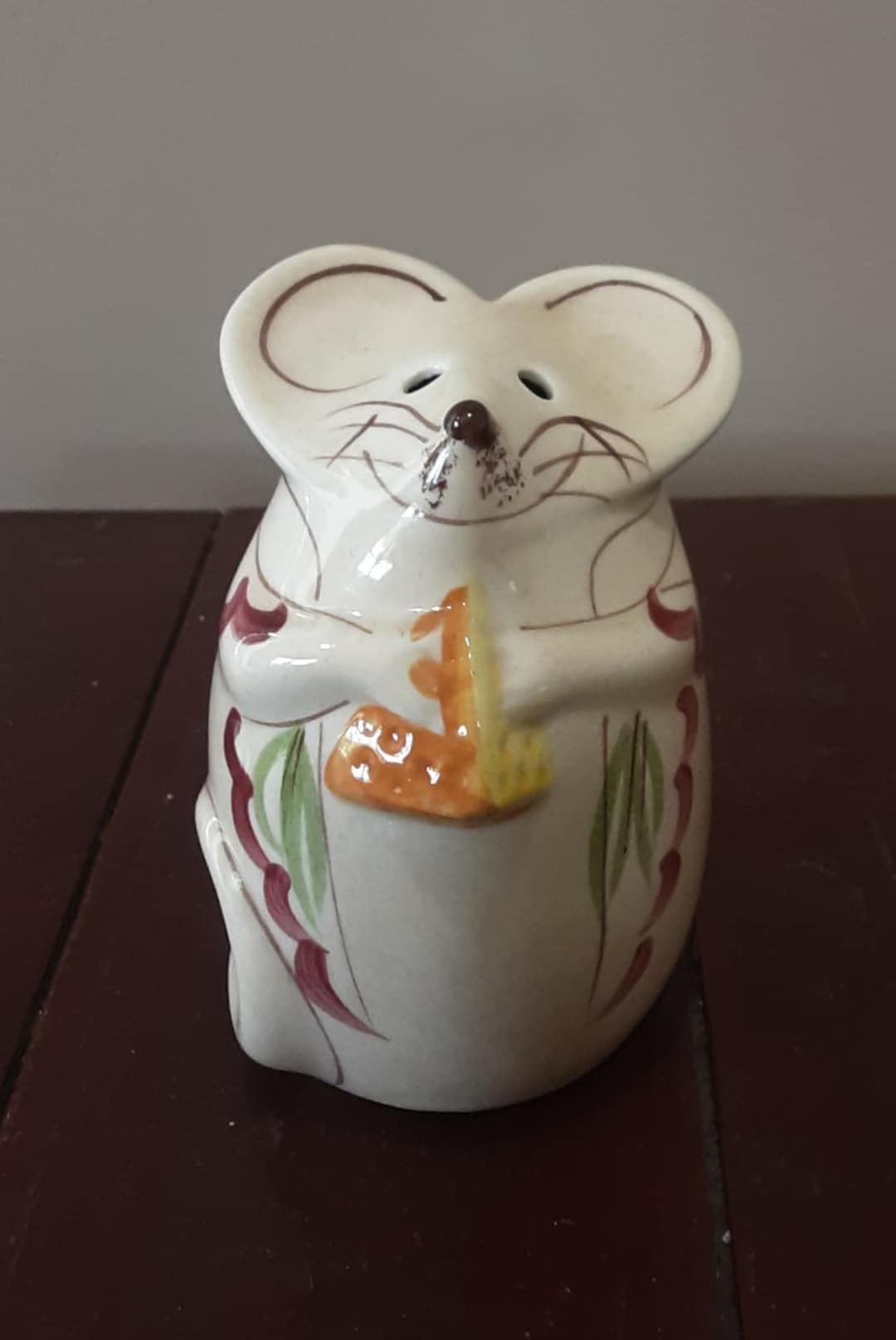 Vintage N.S. Gustin Mouse Parmesan Shaker - Etsy