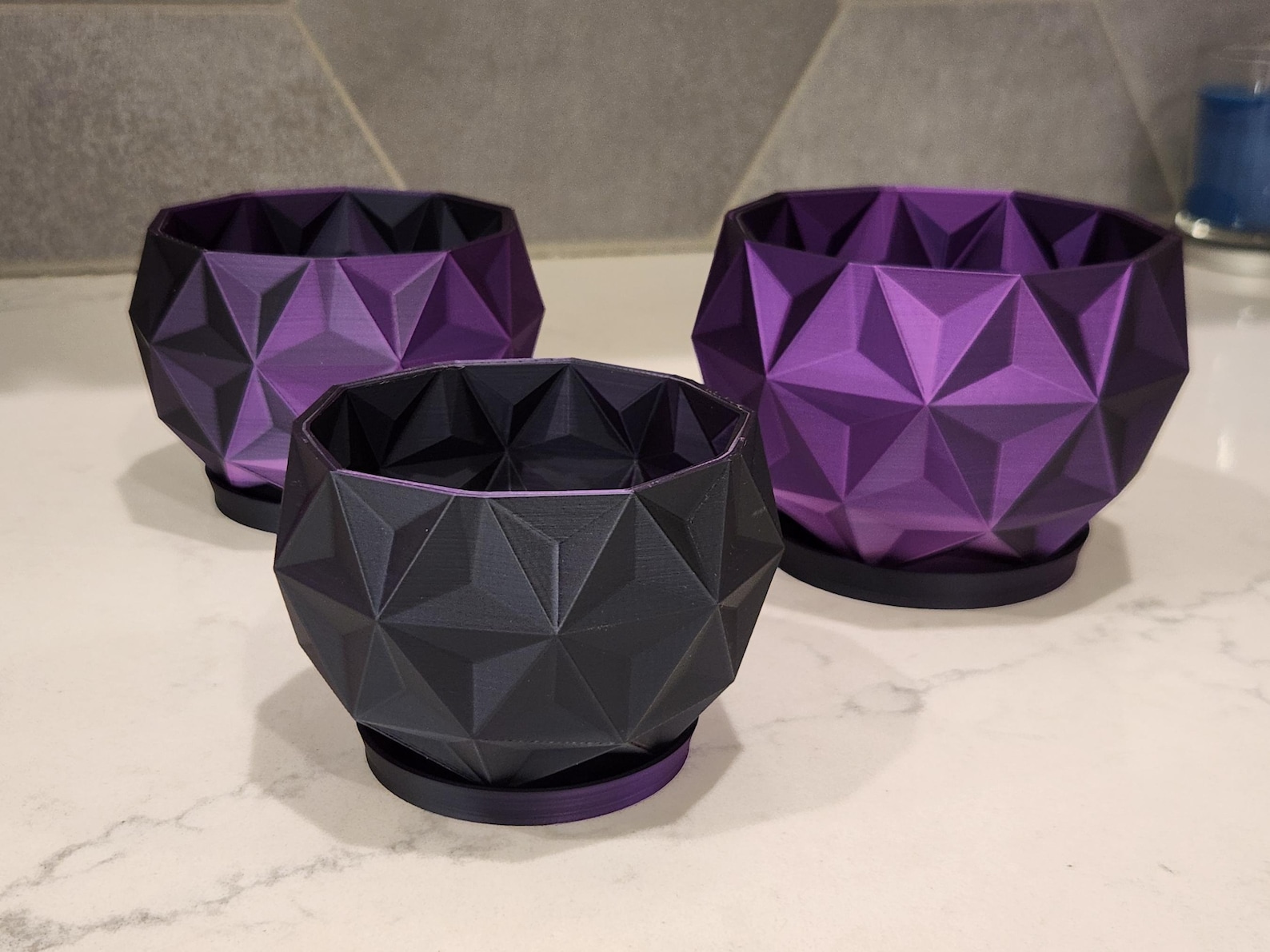 Set of 3 Seeing Stars Planters | Cute 3d-printed Bundle of Space-themed ...