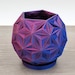 Multi-color Star Planter 3D Printed Space Themed Plant Pot Decorative ...