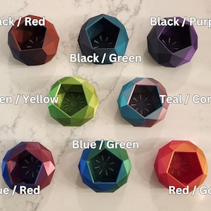 Multi-color Star Planter | 3D Printed Space Themed Plant Pot ...