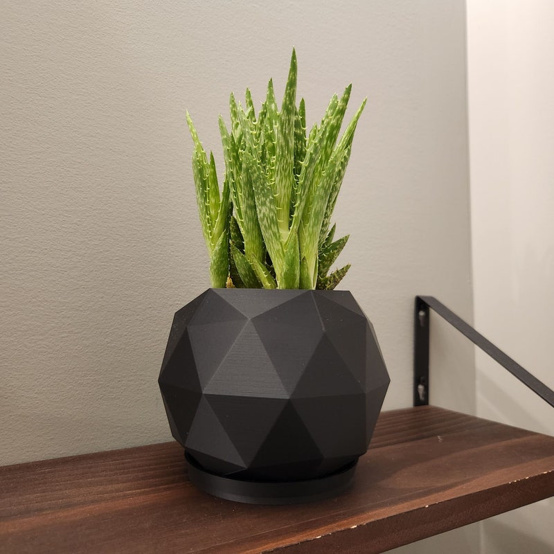 Geometric Planter - Etsy