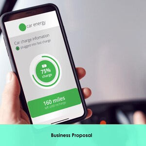 EV Charging Station Locators App Business Proposal Template - Etsy