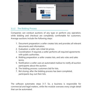 Auction Platform Description Business Proposal Template - Etsy