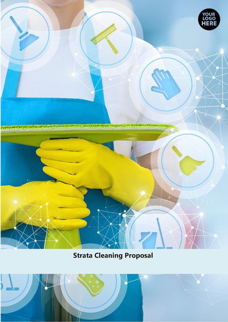 Strata Cleaning Services Proposal Template - Etsy