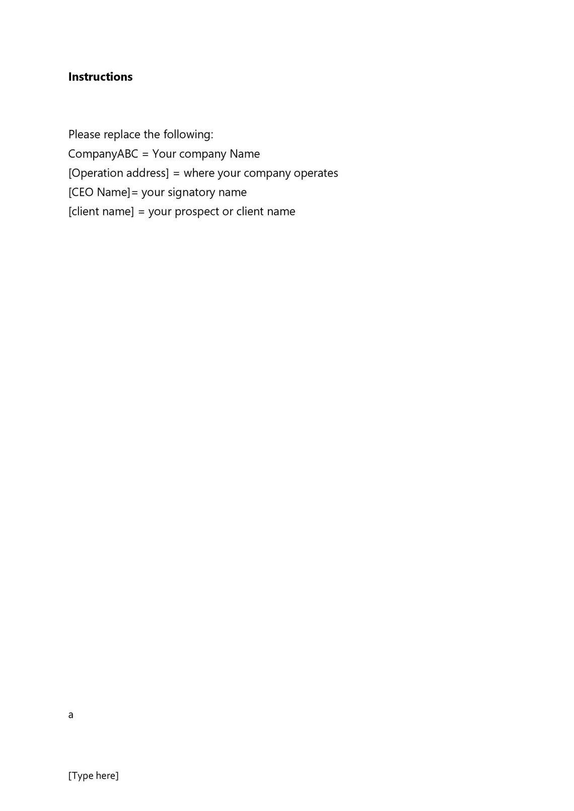 Auction Platform Description Business Proposal Template - Etsy