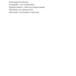 Auction Platform Description Business Proposal Template - Etsy