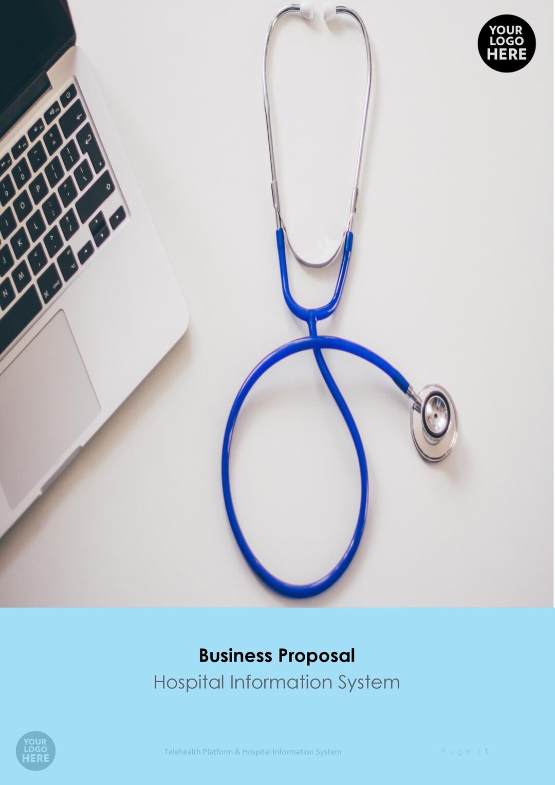 Hospital Information System Business Proposal Template - Etsy