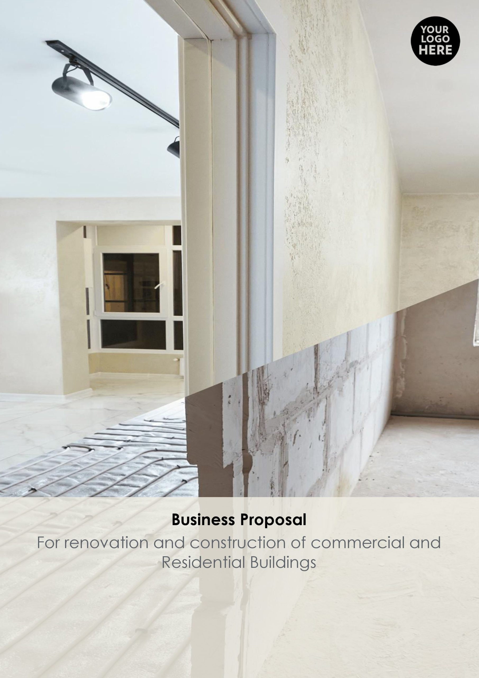 Business Proposal Template for Renovation and Construction of ...