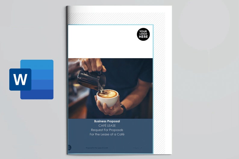 Café Lease Business Proposal Template - Etsy