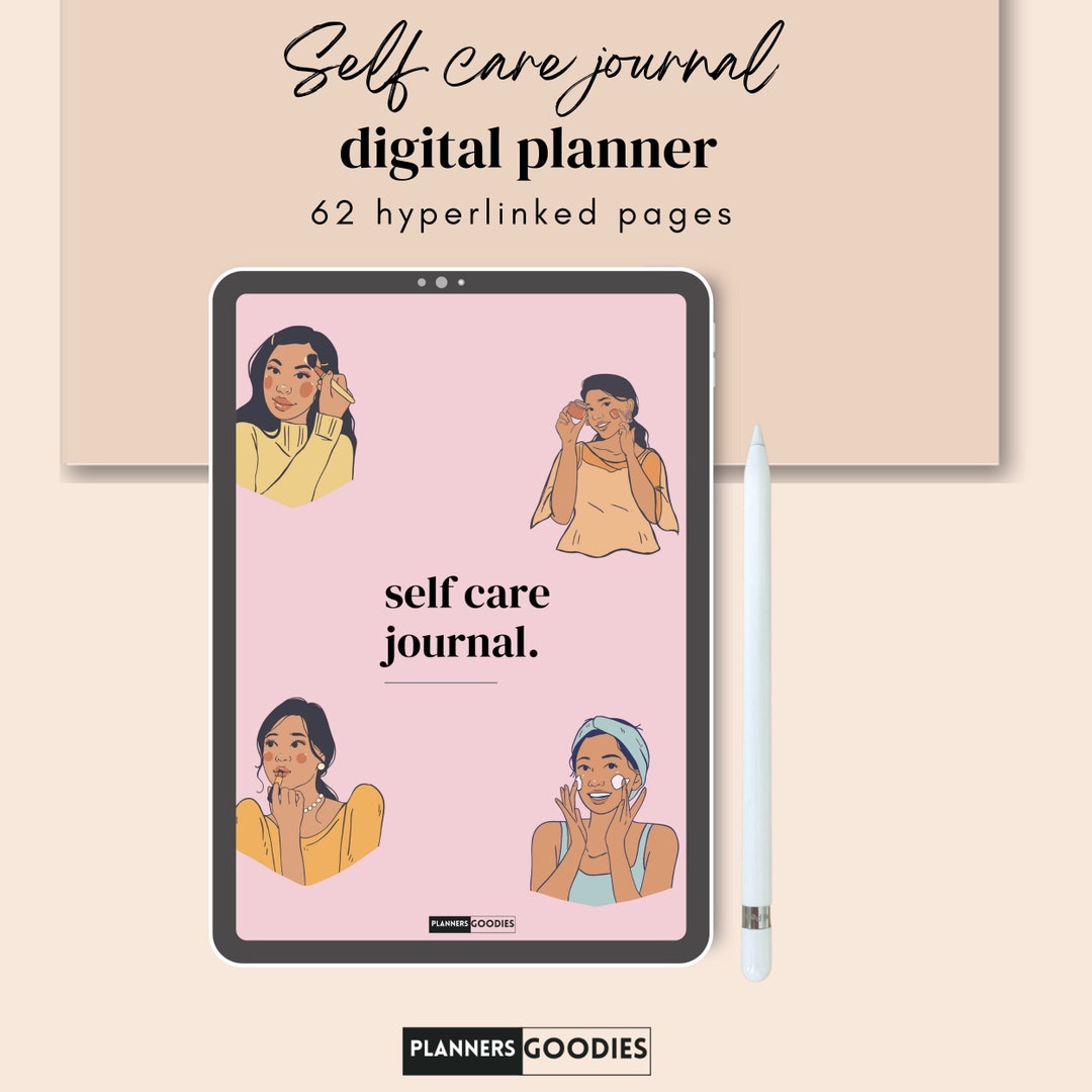 Self Care Digital Planner Goodnotes Planner Mindfulness Journal Self ...
