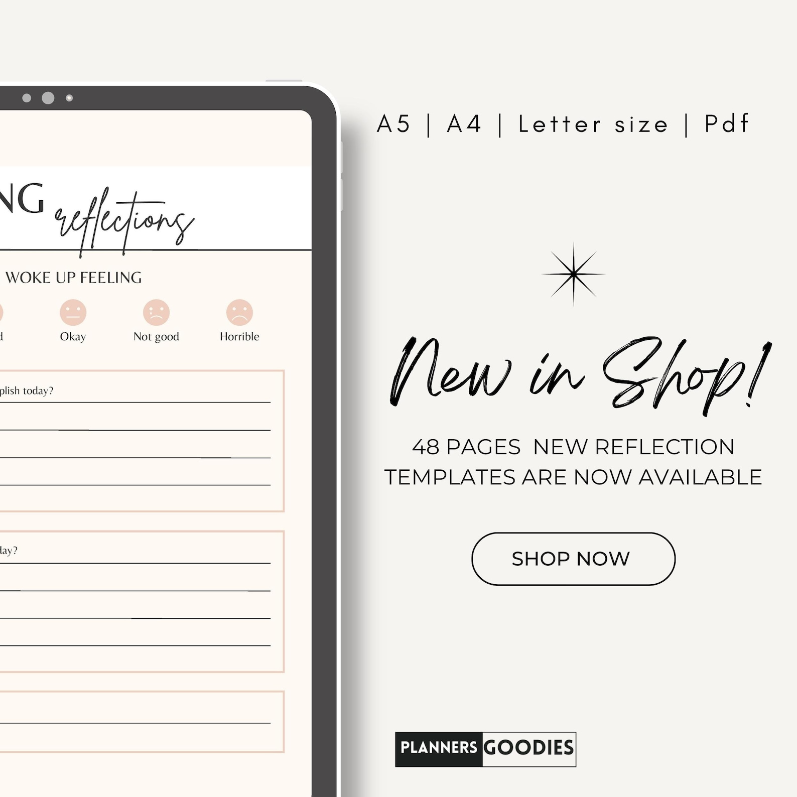 Self Reflection Journal Printable| Mental Health Journal | Digital ...