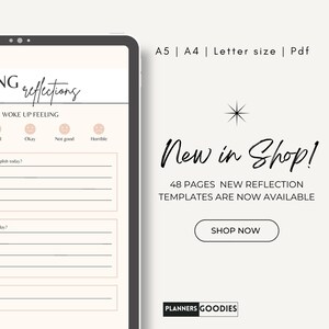 Self Reflection Journal Printable| Mental Health Journal | Digital ...