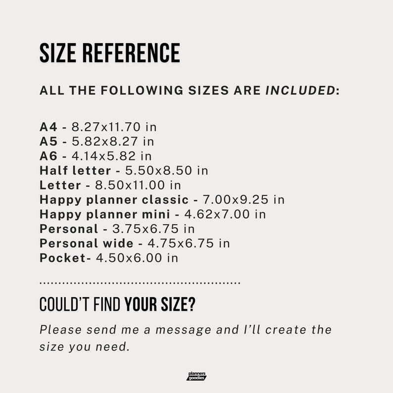 Printable Planner Dashboard Set: Minimal Dividers & Accessories (Digital Download) - Etsy Portugal