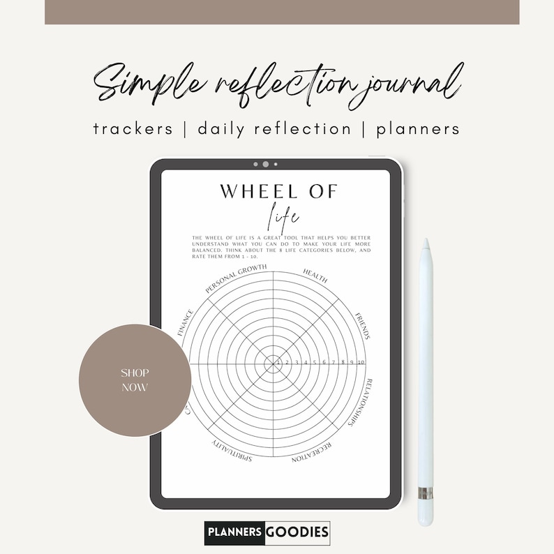Self Reflection Journal Printable| Mental Health Journal | Digital ...