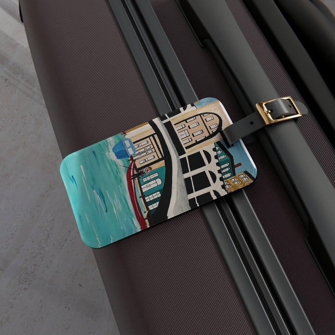 Venice Italy Luggage Name Tag - Etsy