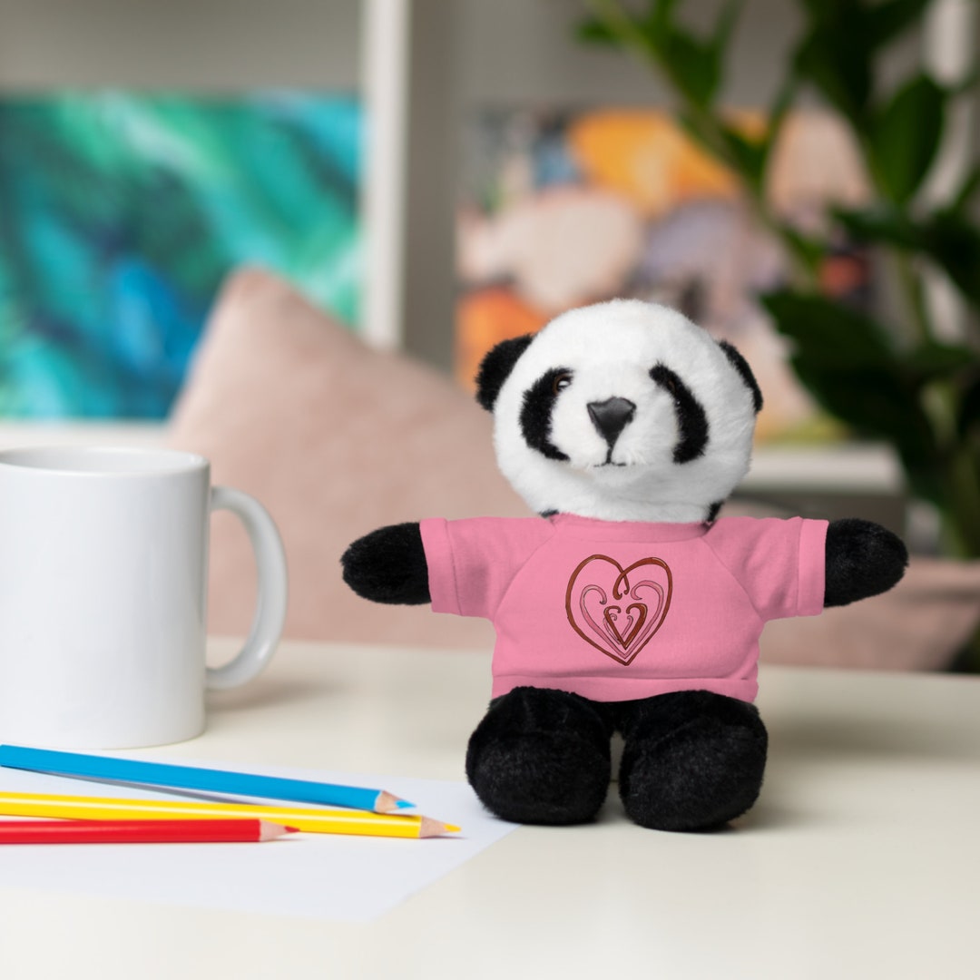 Hearts Intertwined Stuffed Animals With Tee - Etsy
