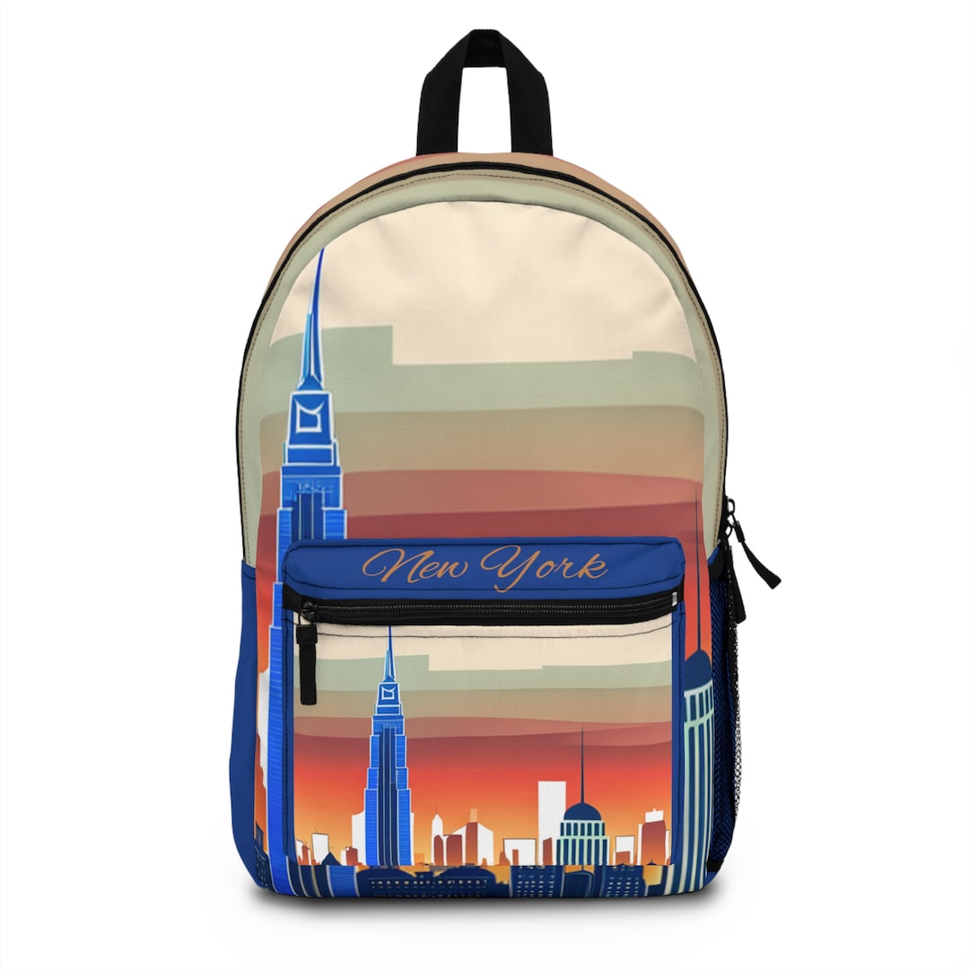 New York City Skyline Backpack - Etsy