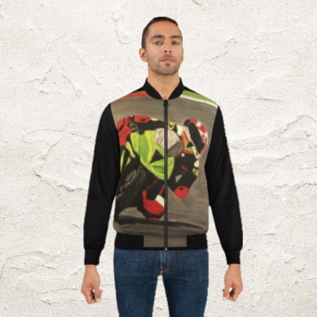 Daredevil Racer Men's Bomber Jacket, Daredevil Racer Men's Jacket, Gift ...