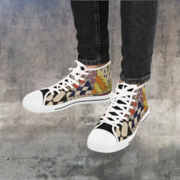 Zentangle Sneakers - Etsy