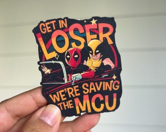 Deadpool and Wolverine Waterproof Sticker. - Etsy