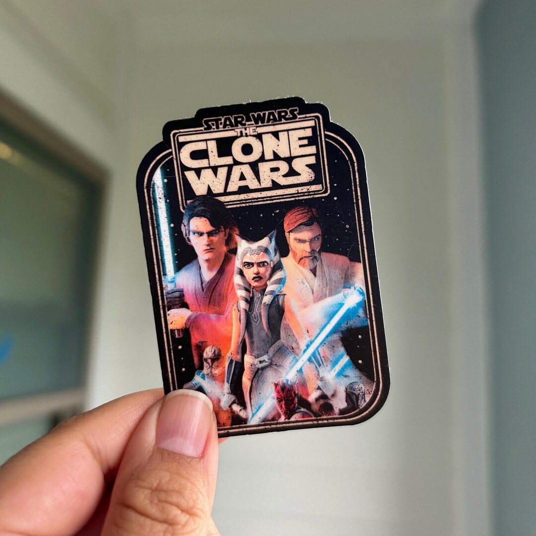 Clone Wars Waterproof Sticker - Etsy