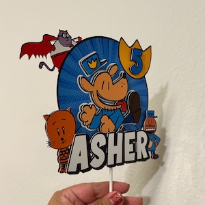 3D Dogman Series Cake Topper (custom) - Etsy