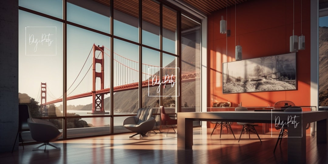 5 San Francisco Zoom Backgrounds Zoom Background San - Etsy UK