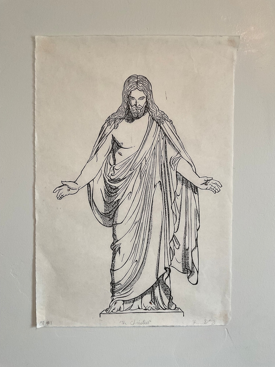 Christus Relief Print - Etsy