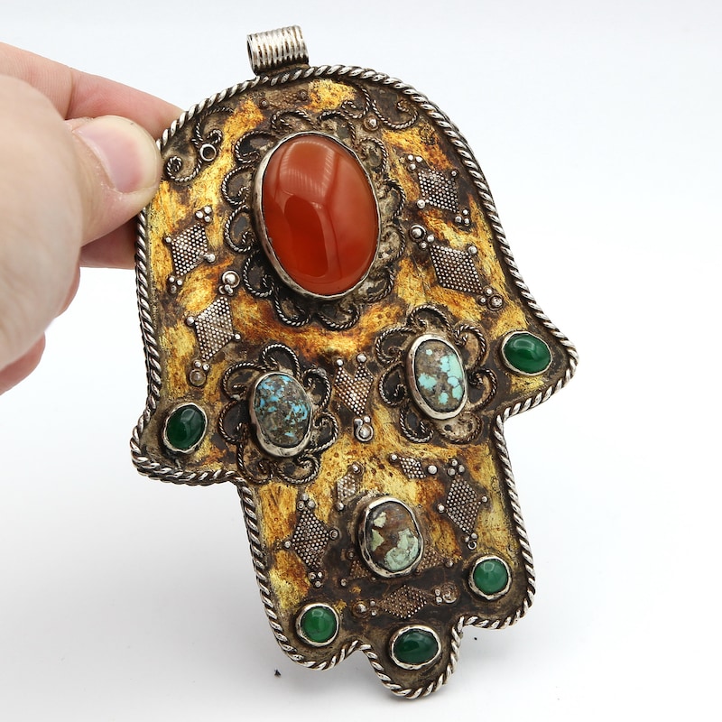 Hamsa Pendant - Etsy