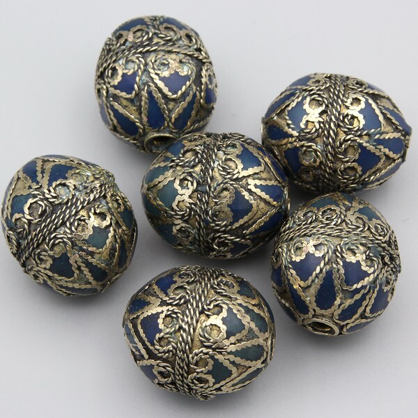 Inlaid Beads - Etsy