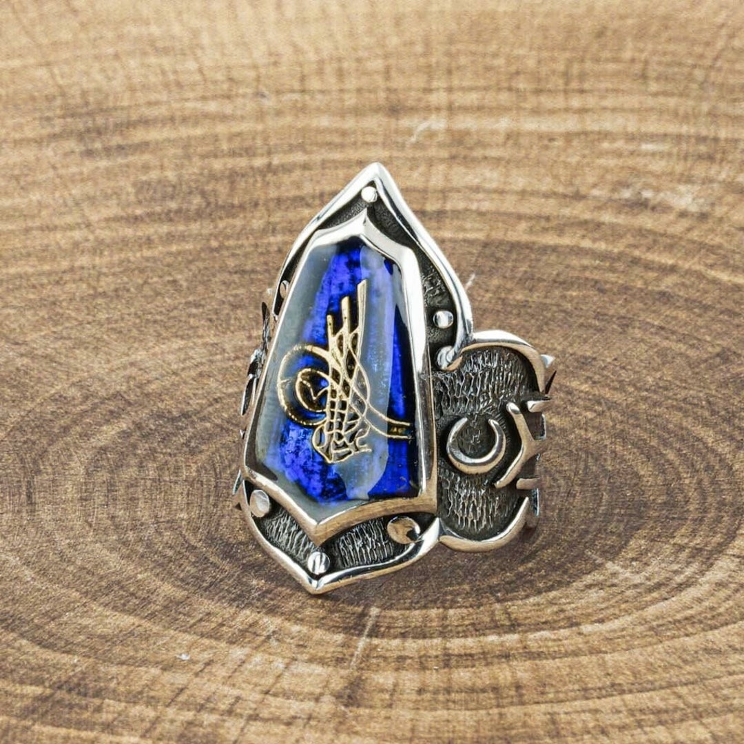 Archer Ring, 925 Sterling Silver Thumb Ring, Turkish Zihgir Ring, Thumb ...