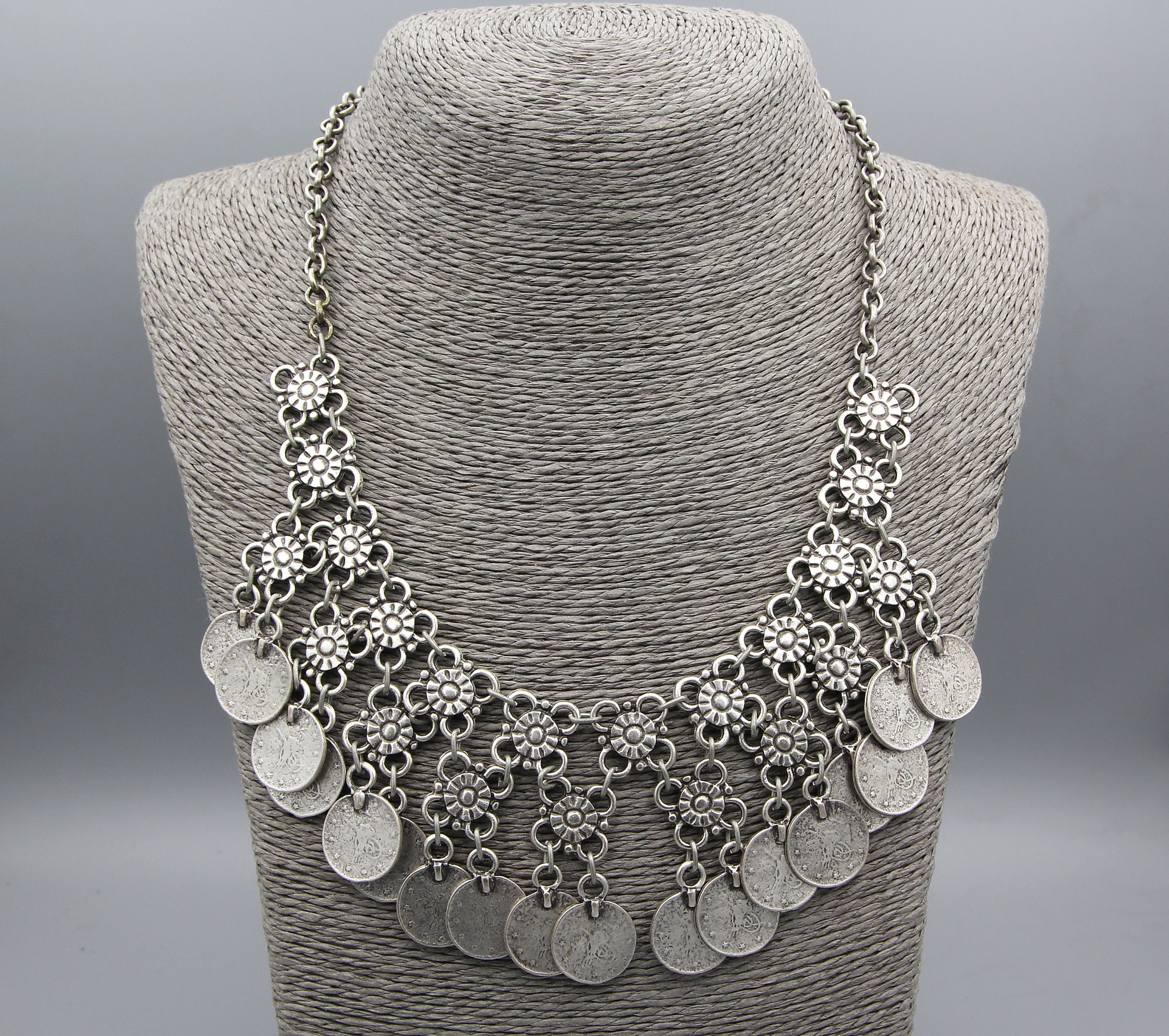 Turkish Ethnic Tribal Ottoman Style Necklace Ethnic Tribal Boho ...