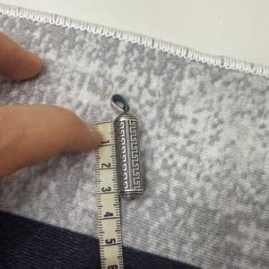 Small Cylinder Designed 925 Sterling Silver Amulet Taweez Holder ...