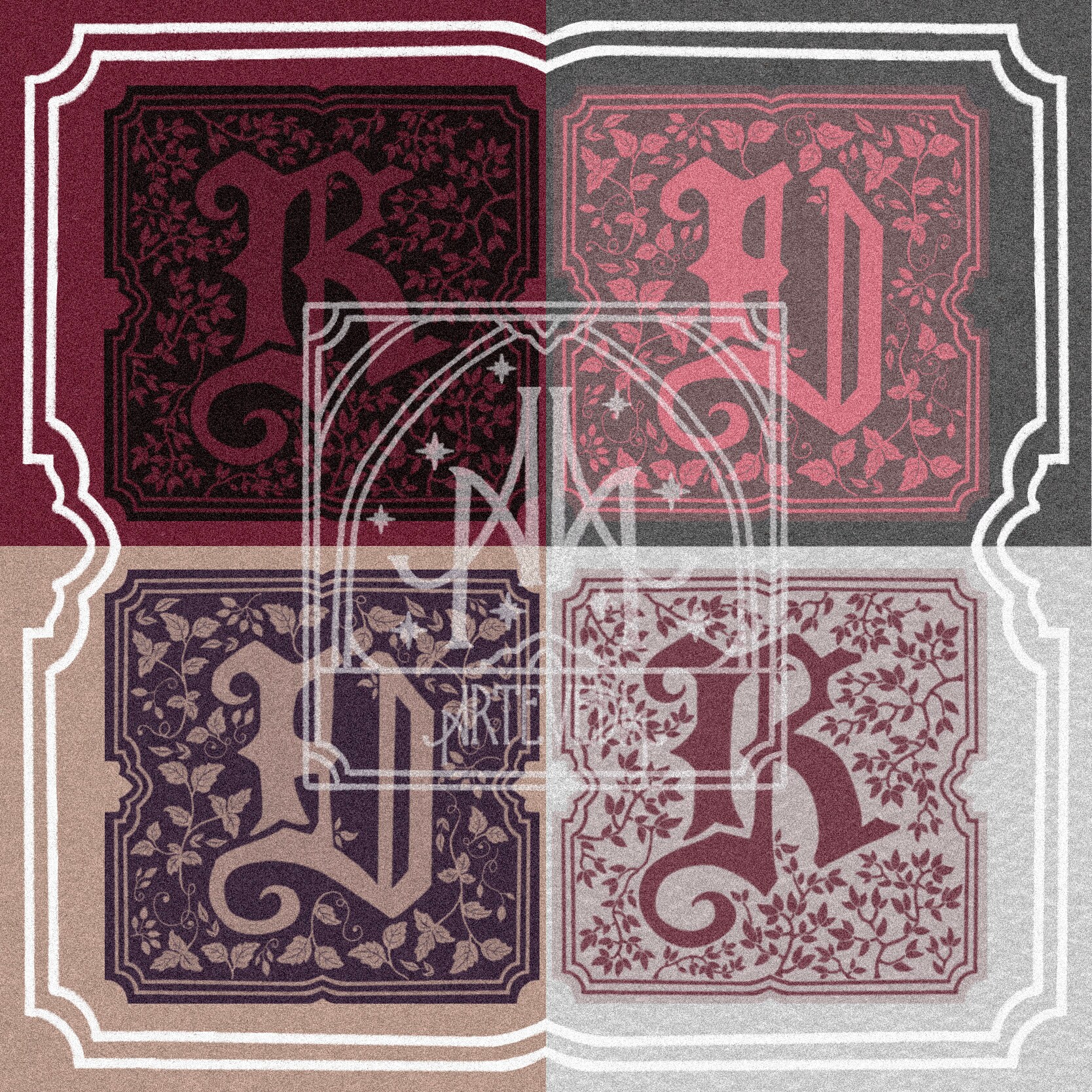 Illustrated Letters - Etsy