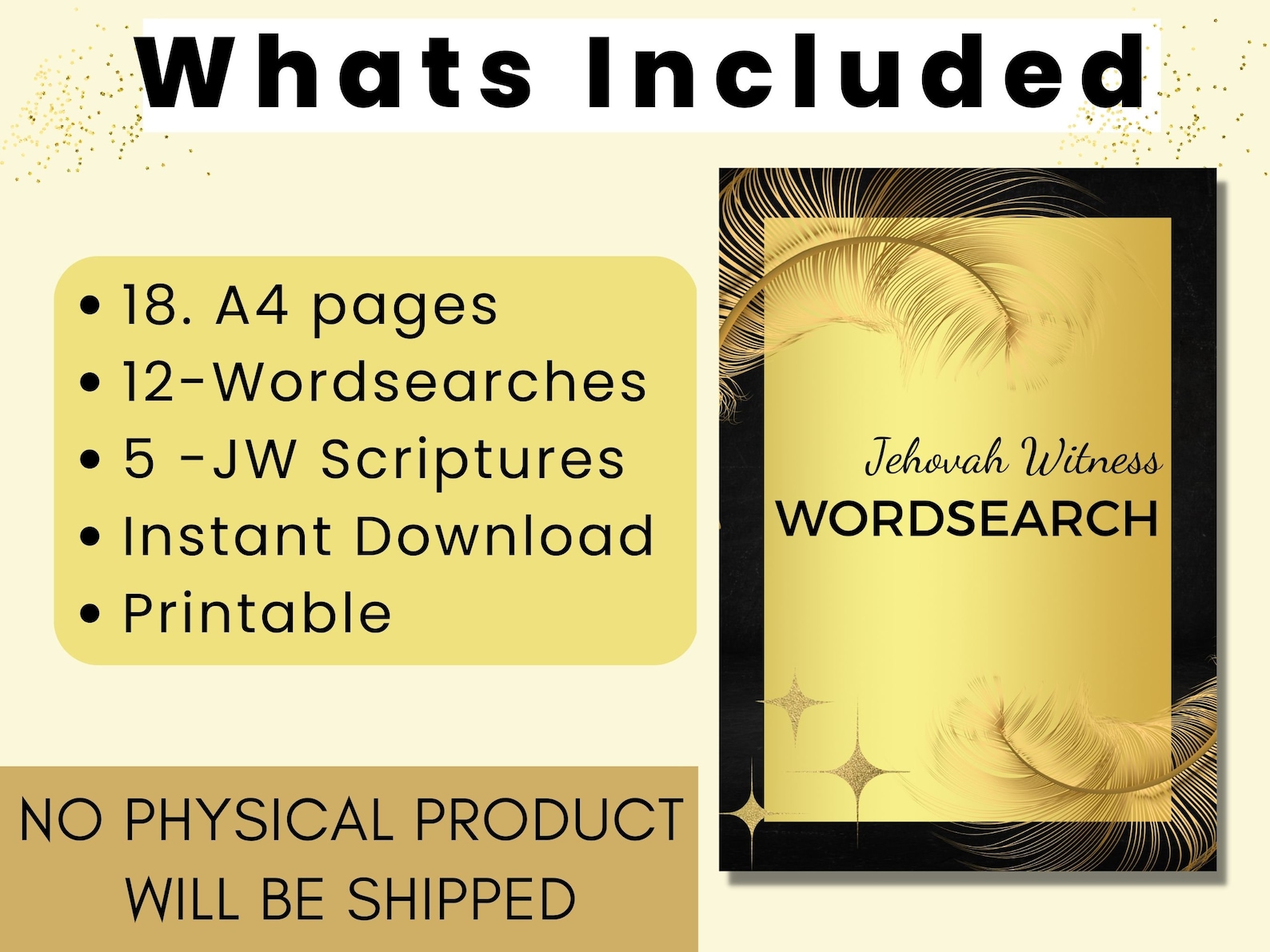 Jehovah Witness Wordsearch Puzzle Printable Adults Kids Jw Word Search ...