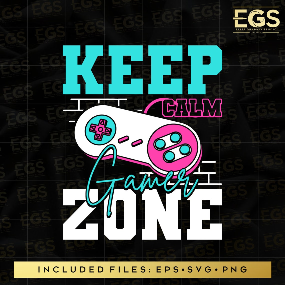 Keep Calm Gamer Zone Svg Gaming Art Svg Sarcasm Svg Png - Etsy