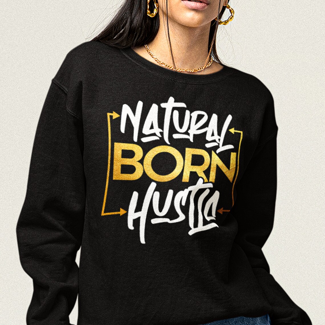 Natural Born Hustla Svg, Hustle Svg, Motivation Design Svg, Hustle Svg ...