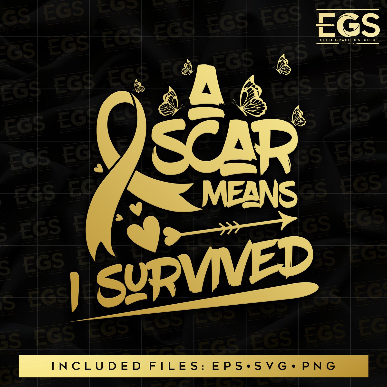 A Scar Means I Survived Svg, Breast Cancer Svg, October Svg, Cancer Svg ...
